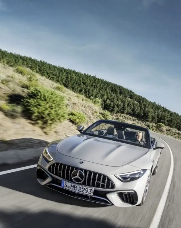 Mercedes-Benz SL 2021 Roadster 585 Hp Features And Specs