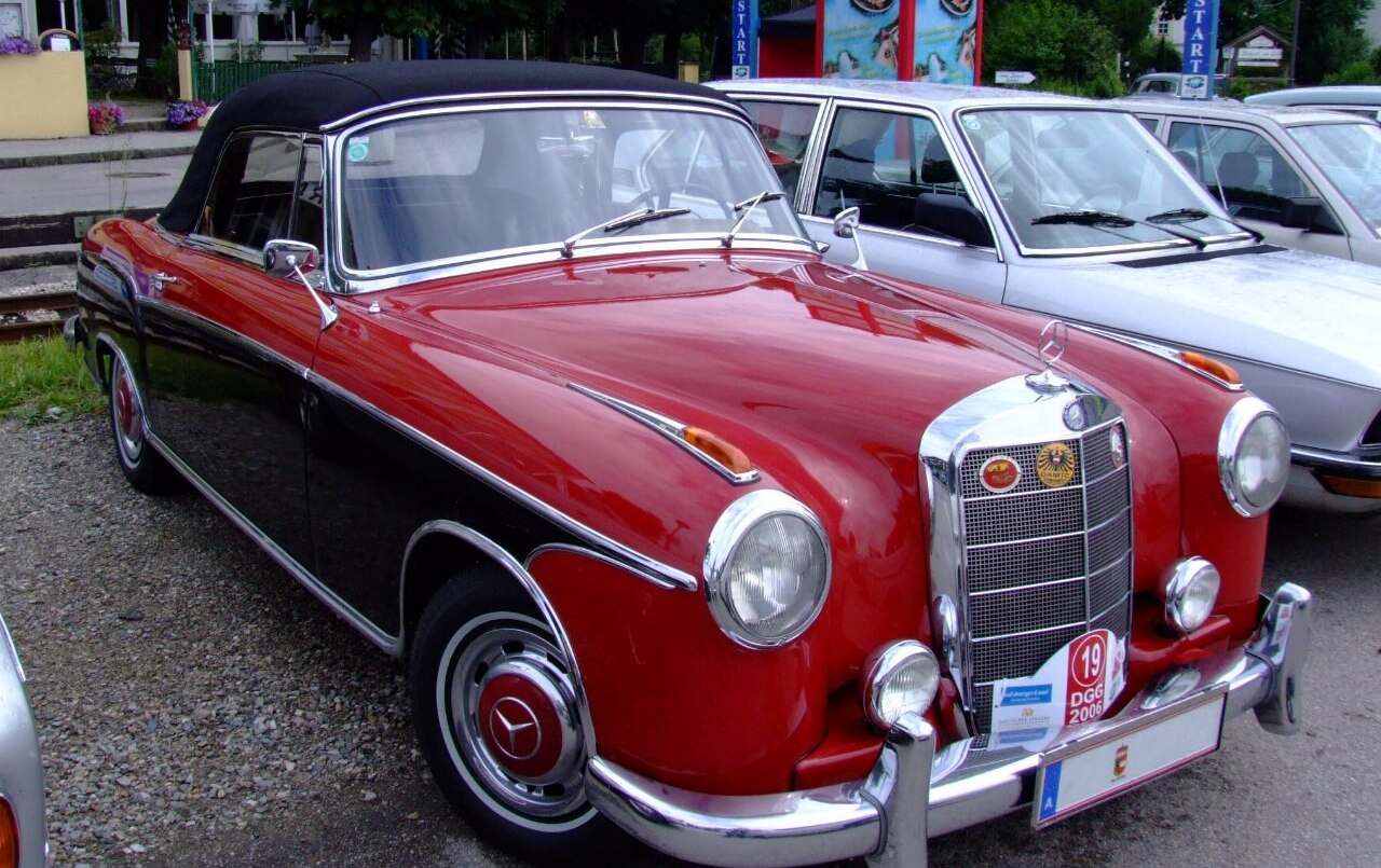 Mercedes-Benz Ponton 1959 Cabriolet 120 Hp Features And Specs