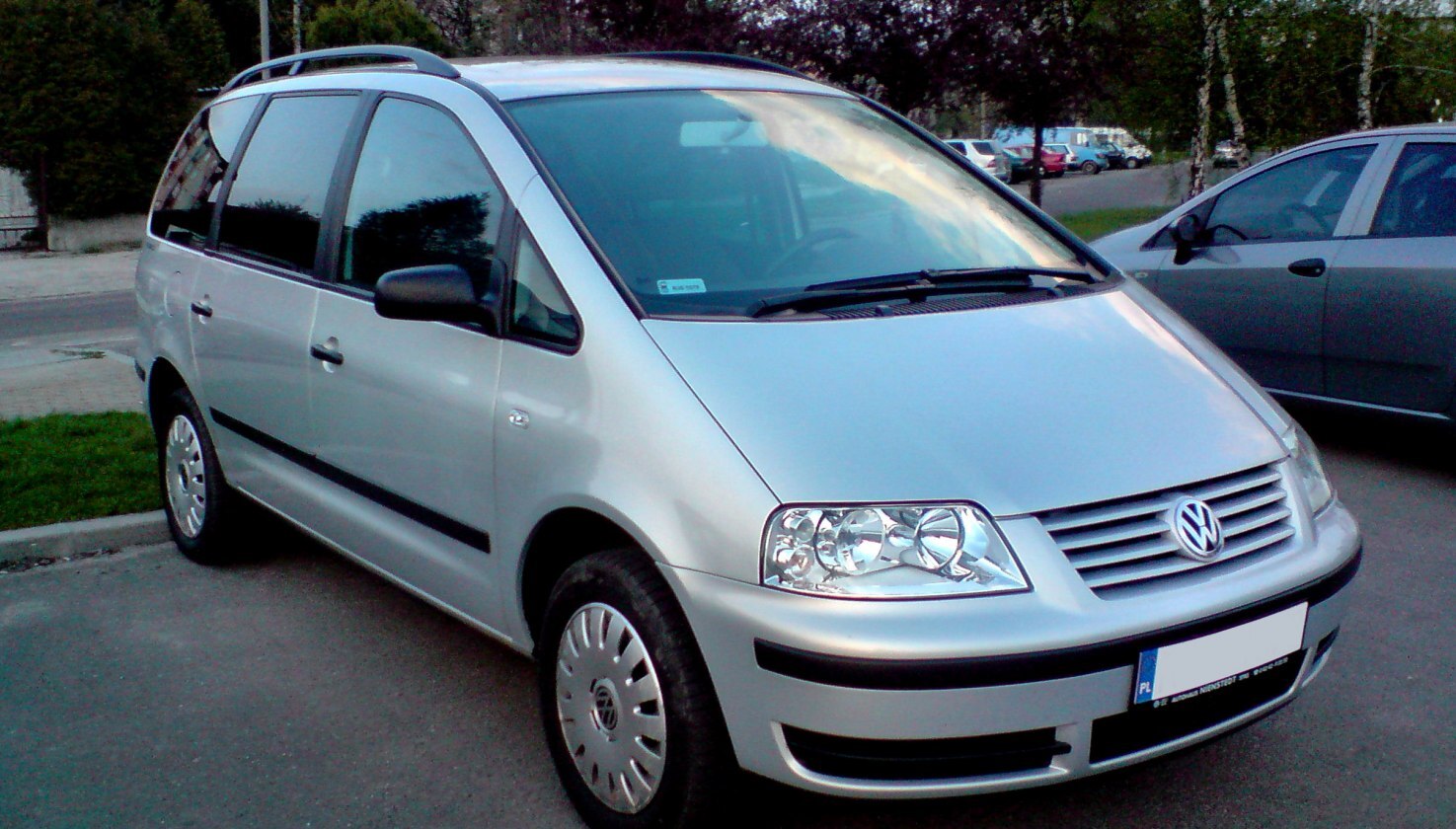 Volkswagen Sharan 2000 Minivan, MPV 150 Hp Features And Specs